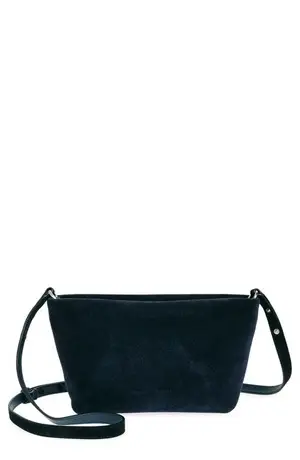 Proenza Schouler Proenza Schouler Bond Suede Shoulder Bag Deep Navy