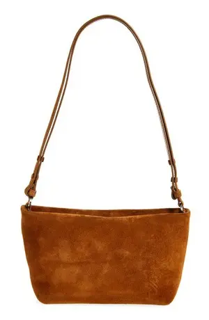Proenza Schouler Bond Suede Shoulder Bag - Saddle