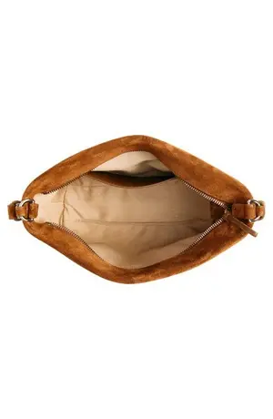 Proenza Schouler Bond Suede Shoulder Bag - Saddle