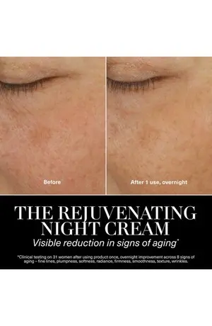 La Mer Rejuvenating Night Cream With Marine Retinol Alternative For Anti-aging - No Color