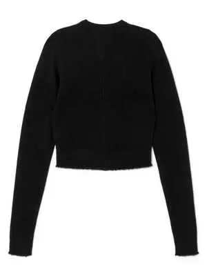 RE/DONE Crew-neck Cashmere Cardigan