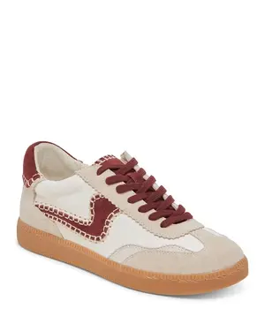 Dolce Vita Notice Stitch Croco Embossed Sneakers