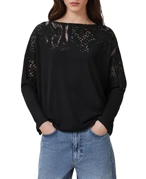 ALLSAINTS Rita Snake Tee