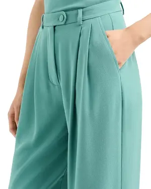 Emporio Armani Stretch Polyester Trousers