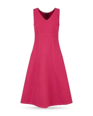 Emporio Armani Sleeveless Midi Dress