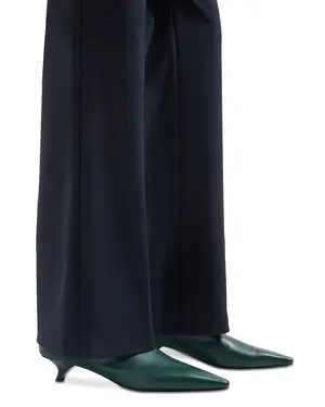 Emporio Armani Flare Leg Pants
