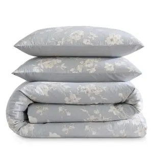 Calvin Klein Eternity Floral Cotton Gauze 3 Piece Comforter Set