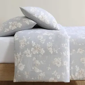 Calvin Klein Eternity Floral Cotton Gauze 3 Piece Comforter Set