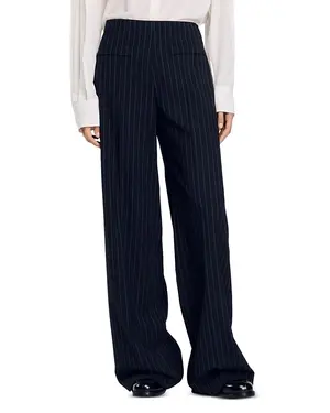 Sandro Faded Pants For Women