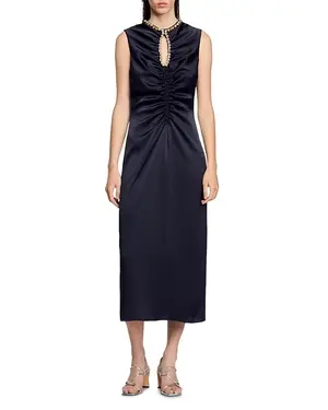 Sandro Iceberg Midi Dress