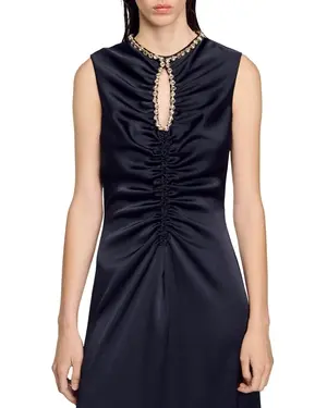 Sandro Iceberg Midi Dress
