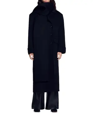 Sandro Uma Coat