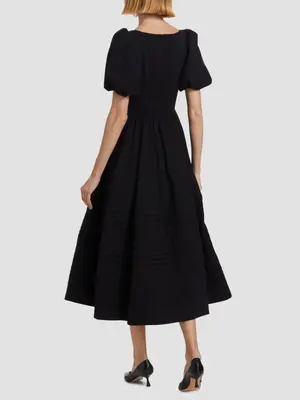 REFORMATION Everlyn Cotton Midi-dress