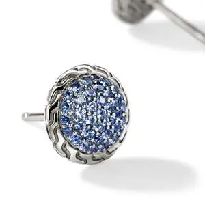 John Hardy Jh Essential Pavé Stud Earring - Sterling Silver