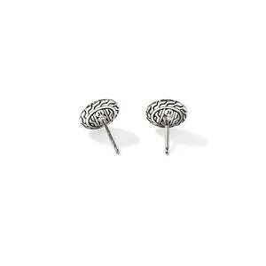 John Hardy Jh Essential Pavé Stud Earring - Sterling Silver