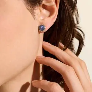 John Hardy Jh Essential Pavé Stud Earring - Sterling Silver