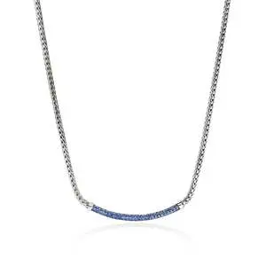 John Hardy John Hardy ESSENTIAL Pave Gemstones Necklace Sterling Silver