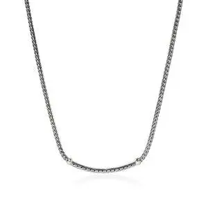 John Hardy Essential Pave Gemstones Necklace - Sterling Silver