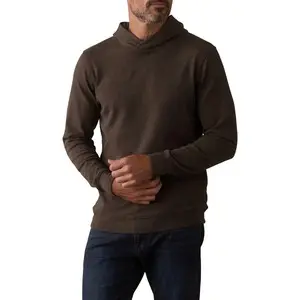 THE NORMAL BRAND Puremeso Essential Hoodie - Ash Brown
