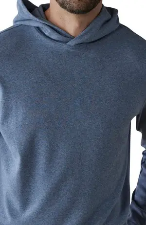 THE NORMAL BRAND Puremeso Essential Hoodie - Slate Blue