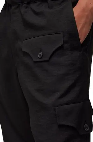 Y3 Recycled Polyester Twill Utility Pants