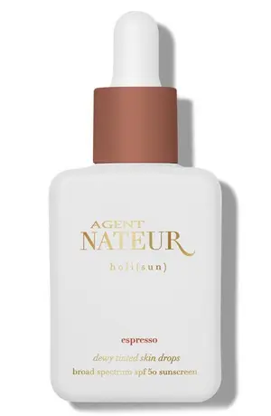 AGENT NATEUR Holi Dewy Tinted Skin Drops Spf 50 - Espresso