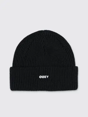 Obey Ribbed Beanie - Black