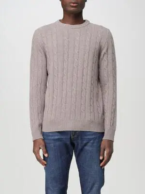 XC Sweater With Cable Knit Detailing - Beige