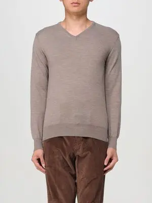 XC V-neck Sweater - Beige