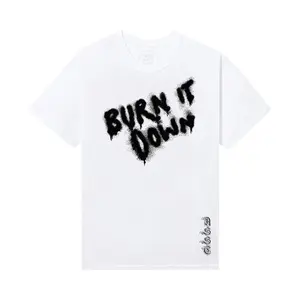 ANTI SOCIAL SOCIAL CLUB X 2 Tone Burn It Down Tee - White
