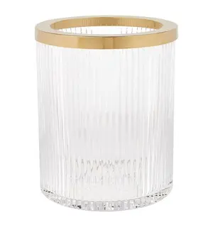 ZODIAC Roman Crystal Bin - Gold