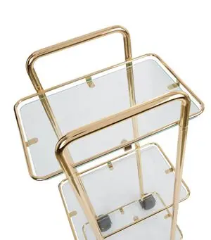 ZODIAC Square -plated Trolley