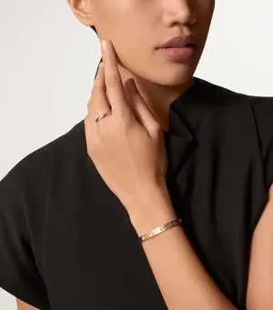 Cartier Brushed And Diamond Love Bangle