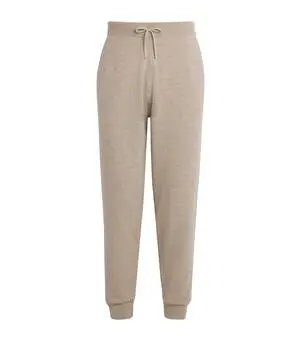 Harrods Cashmere Sweatpants - Beige