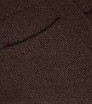 Harrods Cashmere Sweatpants - Brown