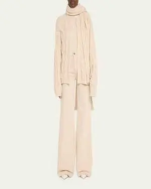 Ramy Brook Agnes Cable-knit Sweater