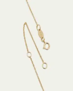 ZOE LEV Diamond Initial Necklace