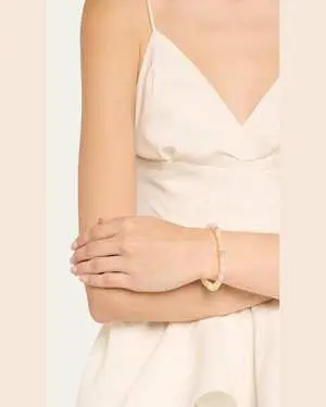 SYDNEY EVAN Cocktail Daisy Rondelle Beaded Bracelet
