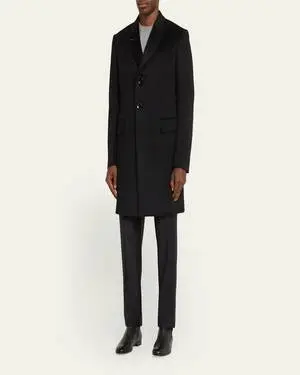TOM FORD Solid Cashmere Overcoat