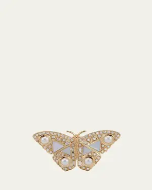 Harwell Godfrey Mini Butterfly Statement Ring - Gold