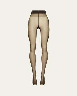 Wolford Satin Touch Shimmer Tights Umber