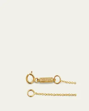 JENNIFER MEYER Mini 7-bezel Dangle Necklace