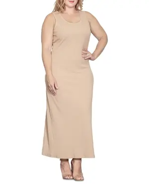STANDARDS & PRACTICES Sleeveless Knit Maxi Dress