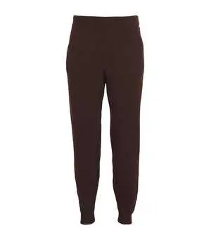 Harrods Cashmere Sweatpants - Brown