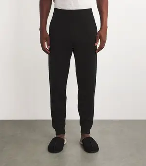 Harrods Cashmere Sweatpants - Black