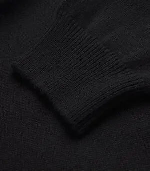 Harrods Cashmere Hoodie - Black