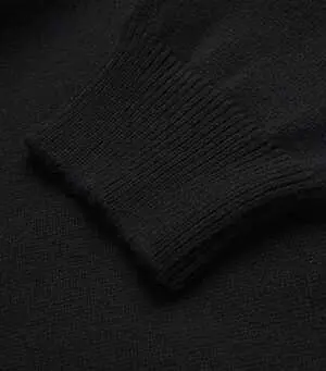 Harrods Cashmere Hoodie - Black