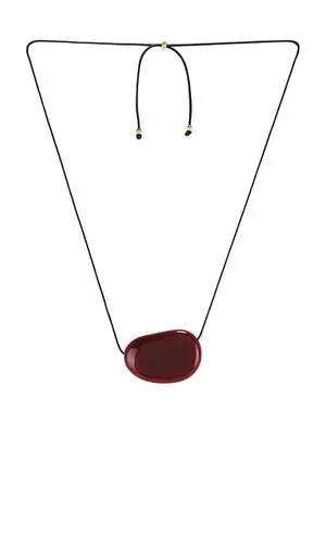 HEAVEN MAYHEM Julia Corded Necklace - Red & Black