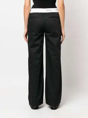 Palm Angels Flare Leg Trousers