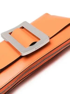 Boyy Buckle Pouchette Shoulder Bag - Orange